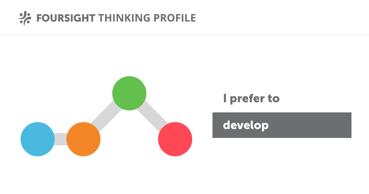 Developer | FourSight® Thinking Profile