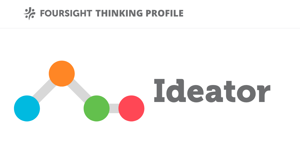 Ideator | FourSight® Thinking Profile